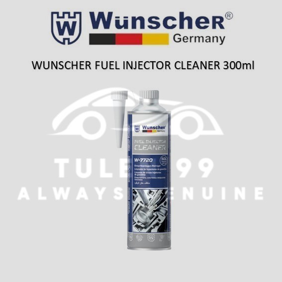 Wunscher W7720 Fuel Injector Cleaner 300ml (Made In Germany) | Shopee Malaysia