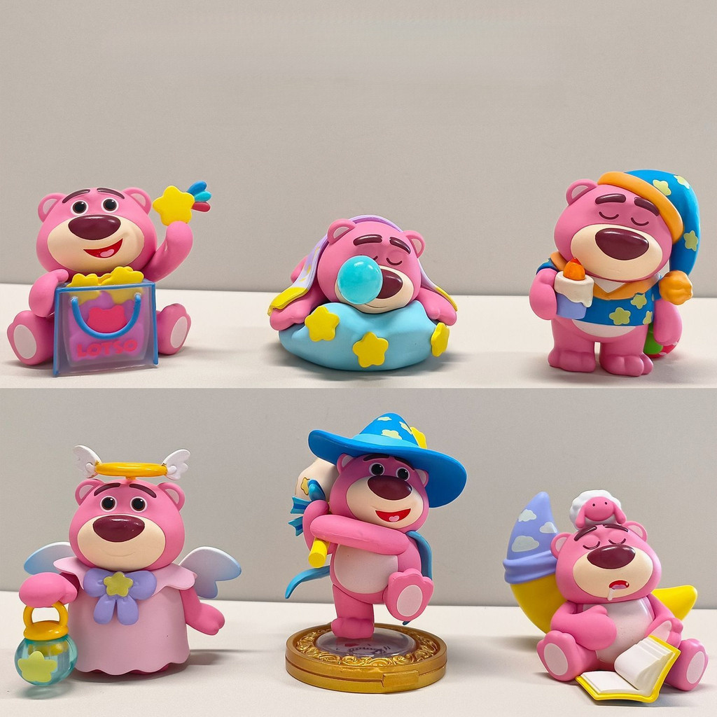 Lotso Blind Box Sleep Series Room Decor Table Ornaments Dashboard ...