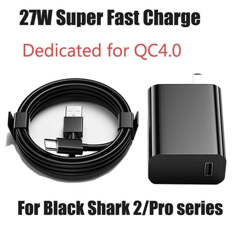 For Black Shark 27W Charger Head Black Shark 2 3Pro Fast Charging With ...