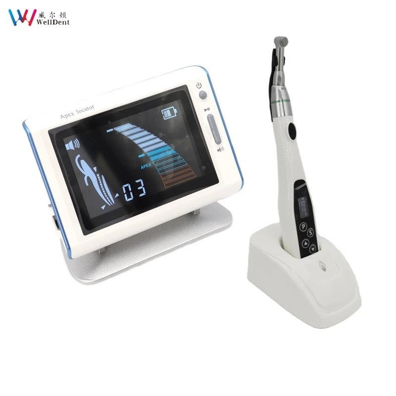 Dental Endo Motor Wireless with LED 16:1 Contra Angle 6 Programms ...
