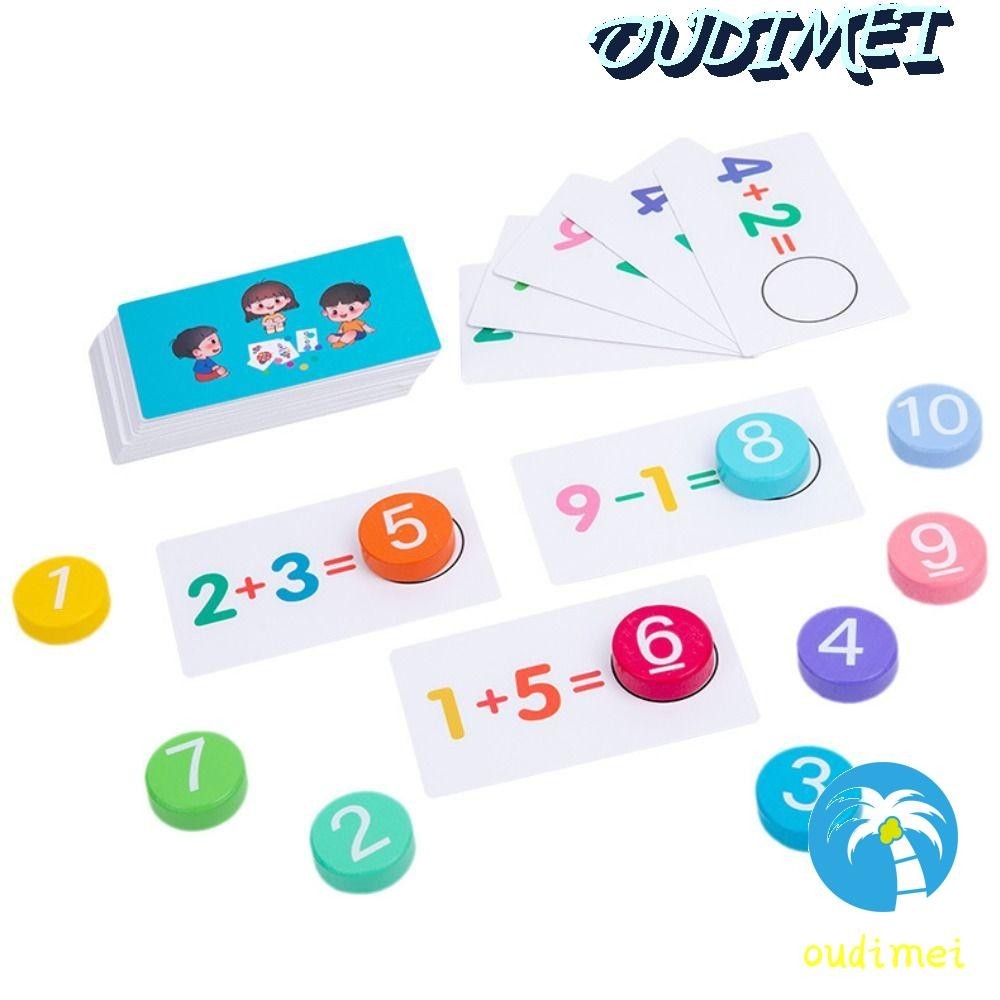 OUDIMEI Kindergarten Mathematics Tools, Addition Subtraction Operation ...