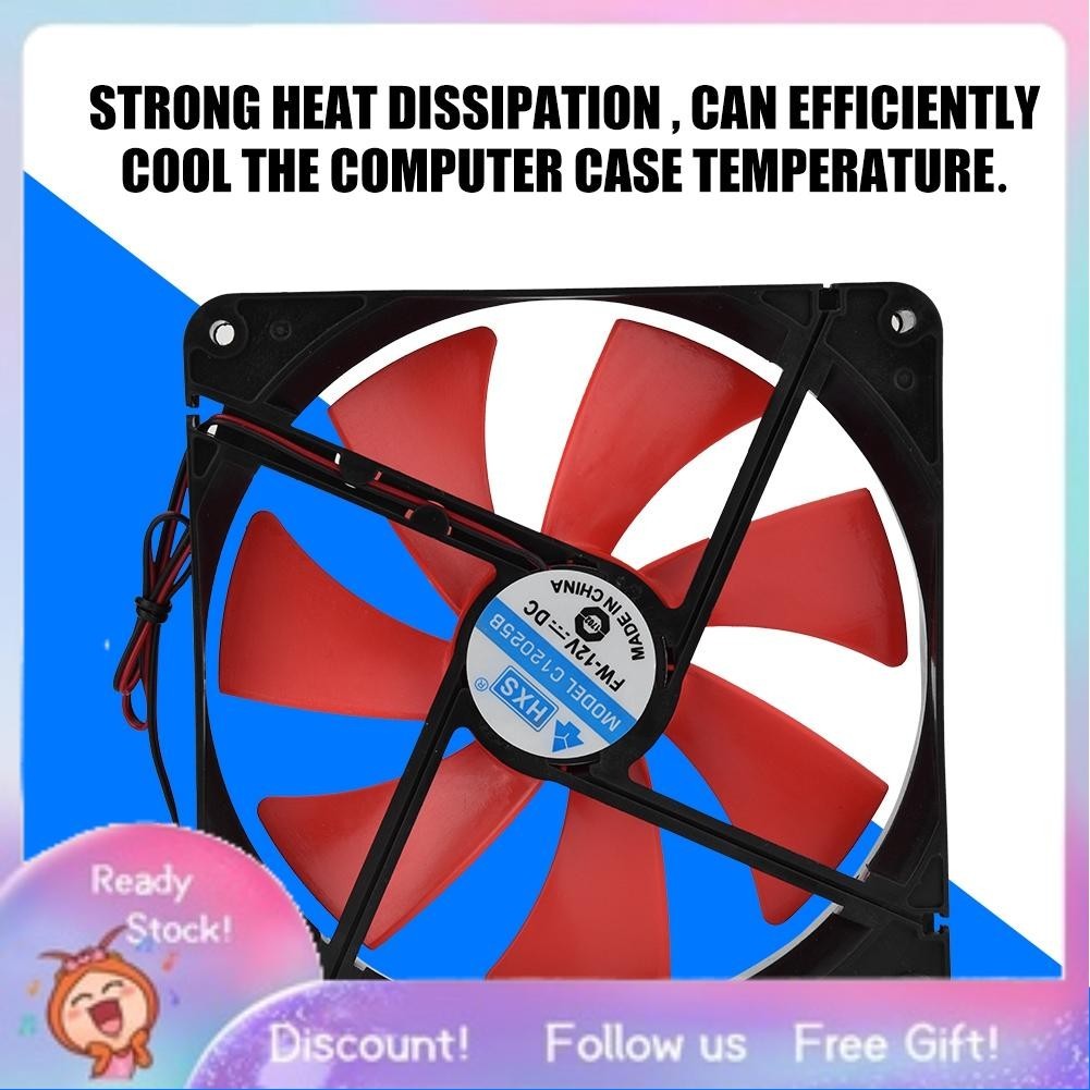 Ujewndju Cooler Fan Case PC Cooling For Desktop Computer CPU | Shopee ...