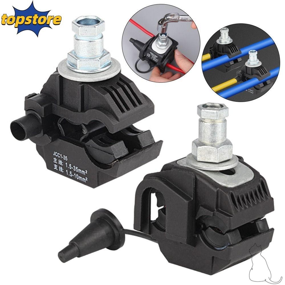 TOPSTORE Insulation Piercing Connector, 63A/75A No-Peeling Cable Clips ...