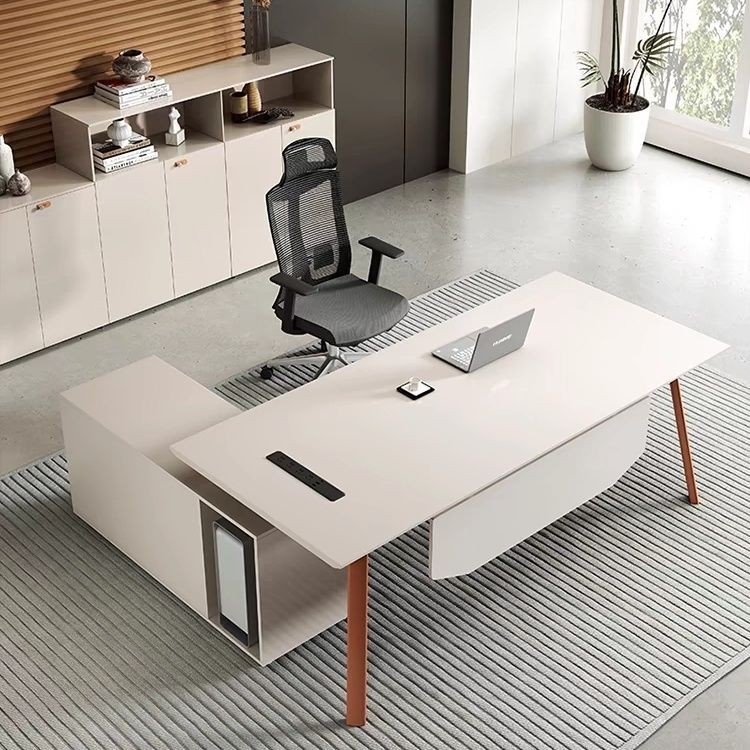 Office Desk Simple Modern Manager Office Furniture Desk Single Computer ...