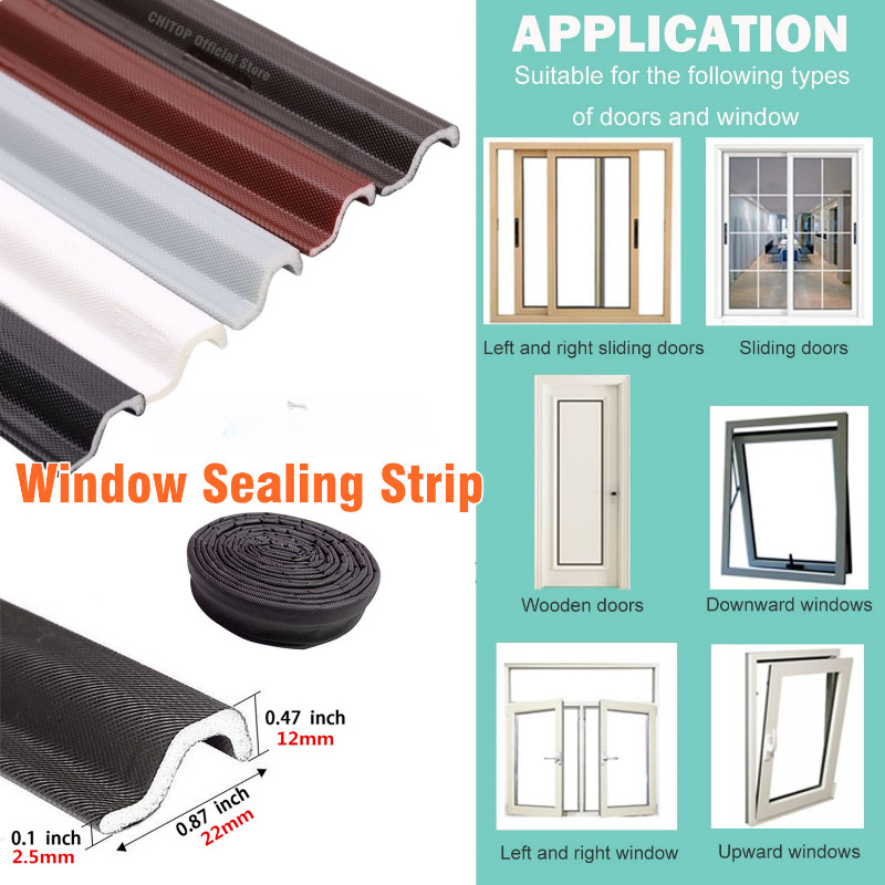 Soundproof Foam Sealing Strip for Casement Window, Sliding Door&Windows ...