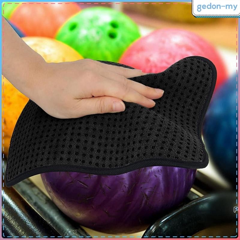 [GedonMY] Bowling Ball Towel Bowling Shammy Pad with Easy Grip Dots ...