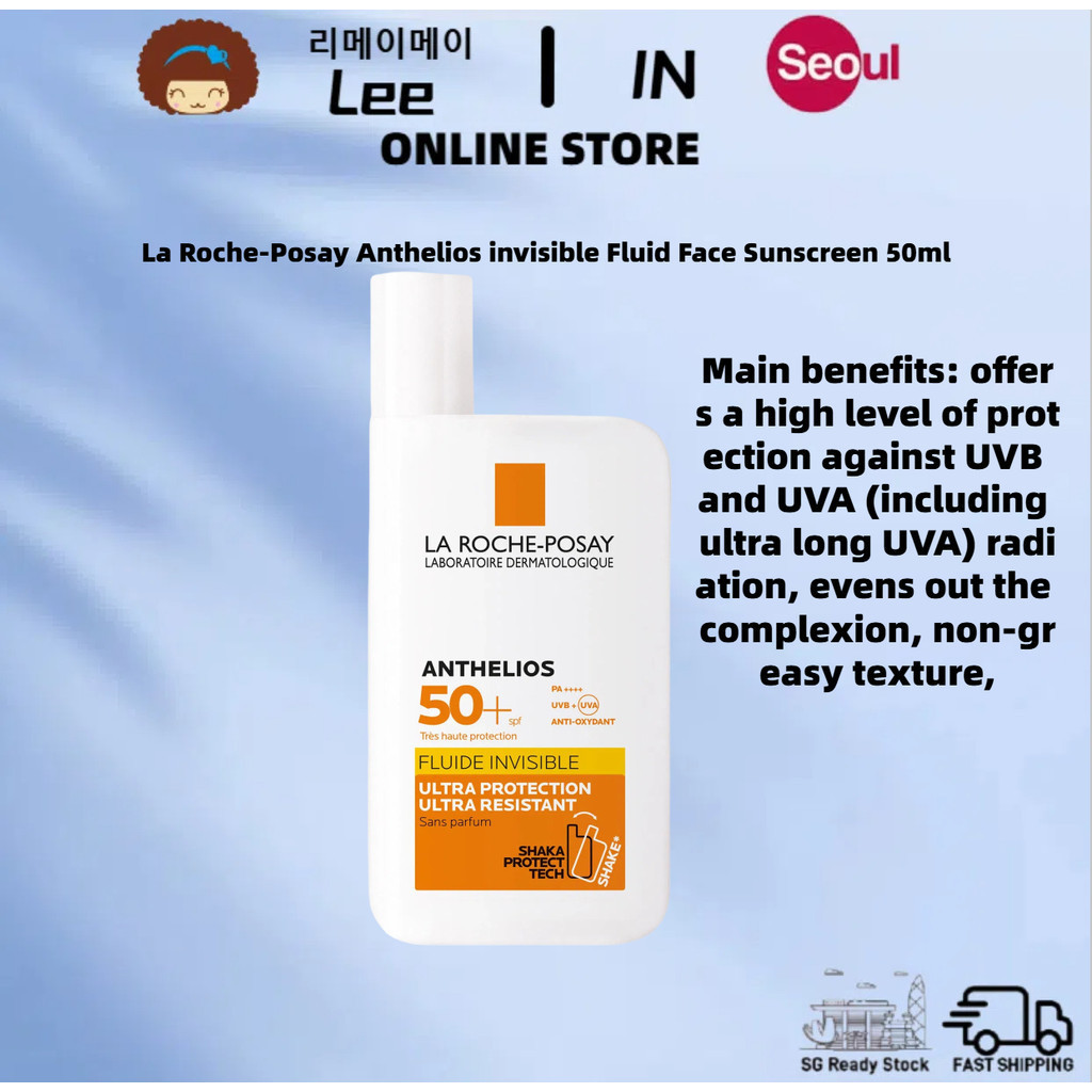 [Ready Stock]100% authentic La roche posay Anthelios Face Sunscreen ...