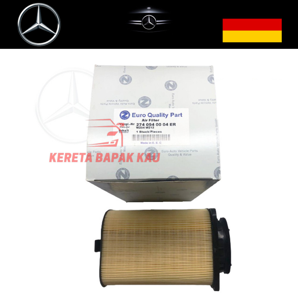 Mercedes-Benz Air Filter (2740940004) M274 W204 W205 W212 W253 W213 ...