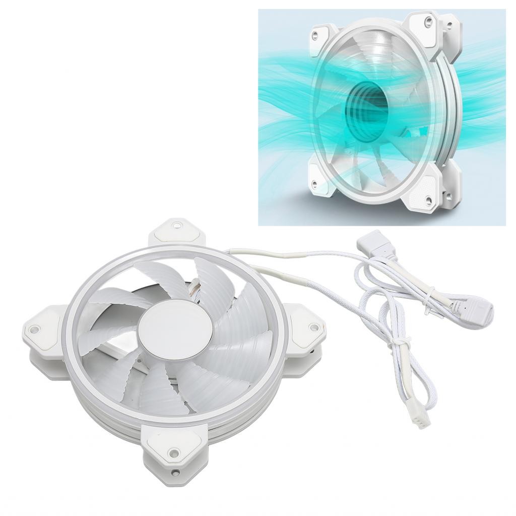 Tominihouse RGB LED Case Cooling Fan 4 Pin PWM and 3Pin ARGB High 9 ...