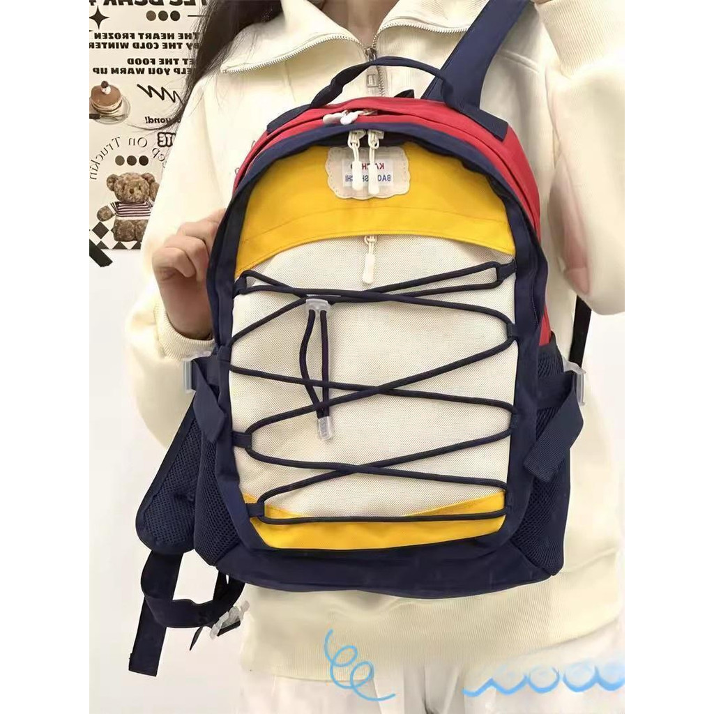 New Style Backpack Female Large Capacity Student Backpack | Shopee Malaysia