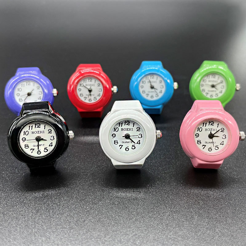 Finger Watch Mini Super Small Cartoon Color Male Female Student Couple ...