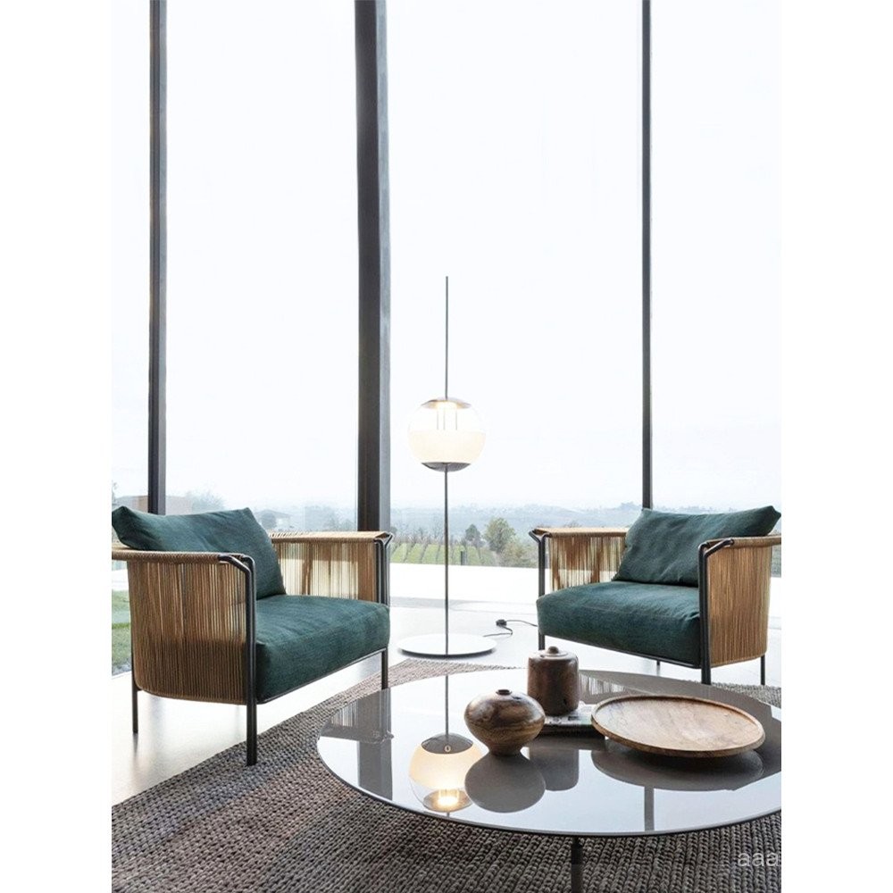 Outdoor Outdoor Garden Leisure Courtyard Nordic Rattan Sofa Combination ...