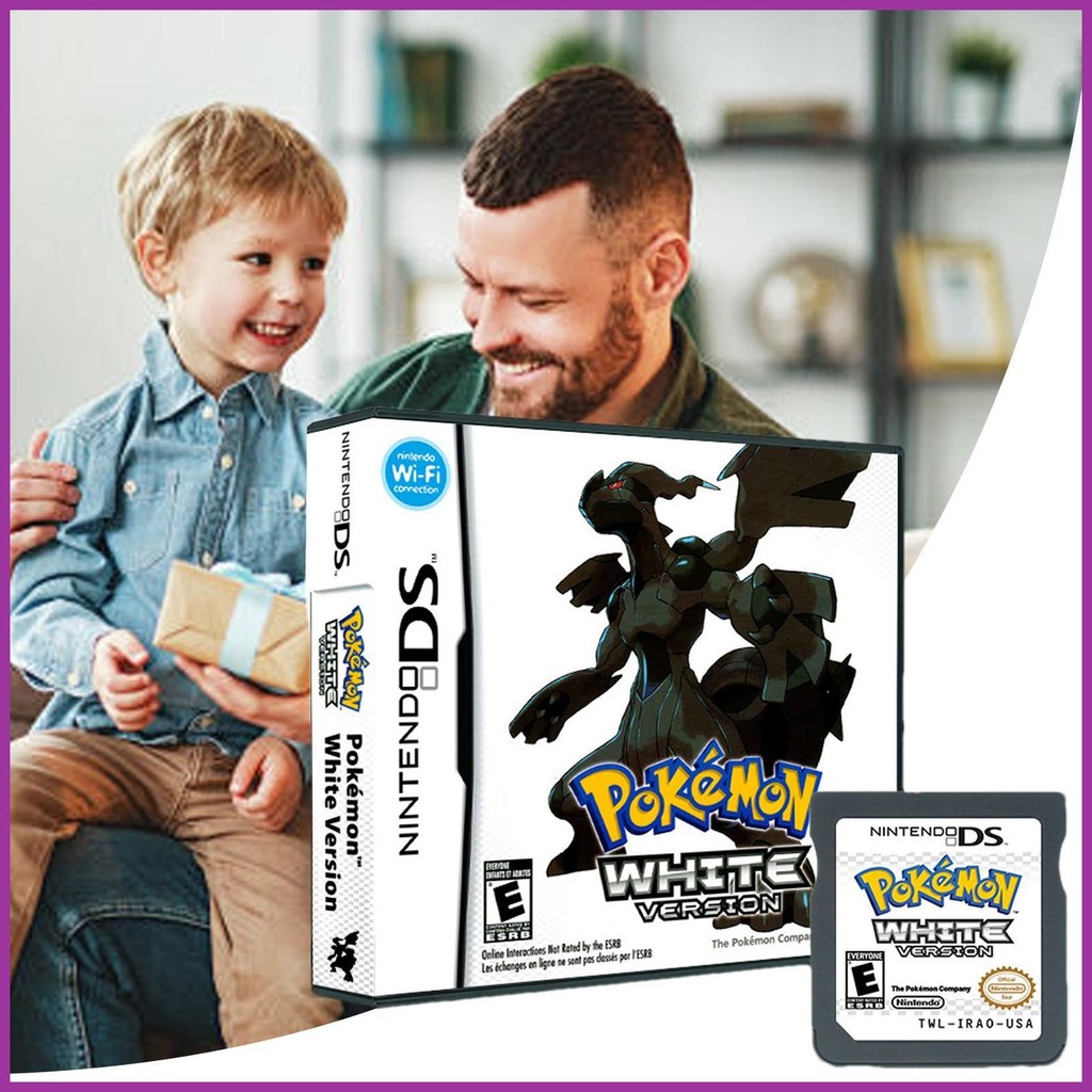 For Pokémon Game Console Card Handheld Retro Game Console Card English ...