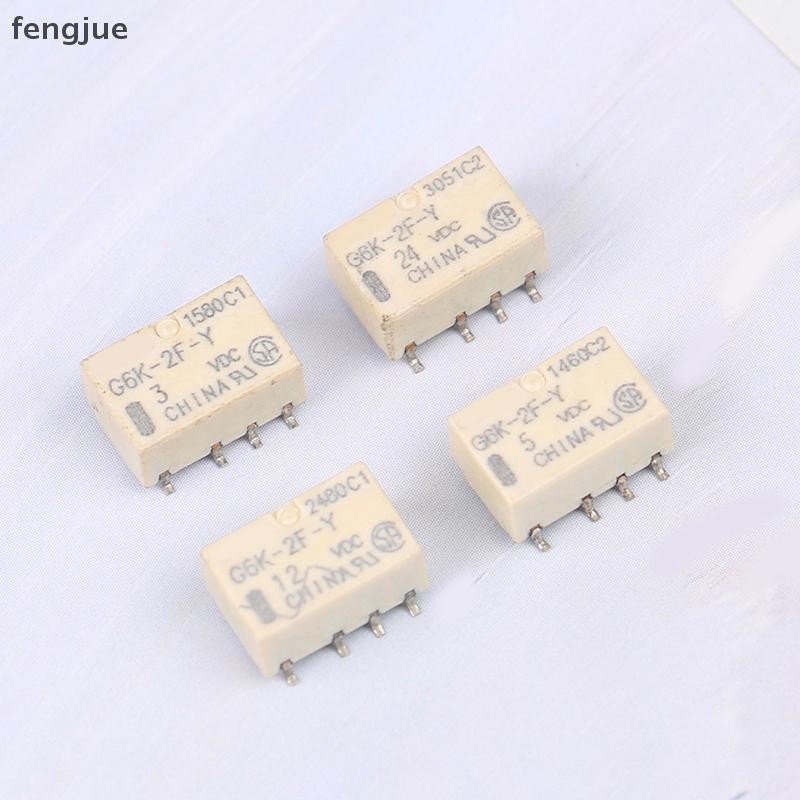 fengjue Multi Purpose Relay Signal Relay SMD G6K-2F-Y Signal Relay 8PIN ...