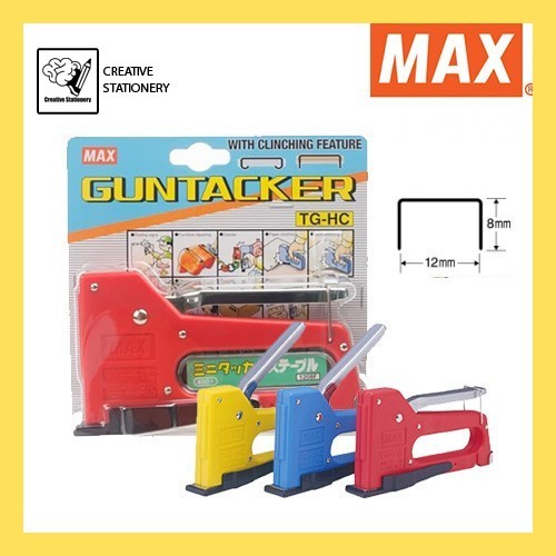 Max Gun Tacker / Heavy Duty Tacker Staple / Stapler Gun TG-HC | Shopee ...