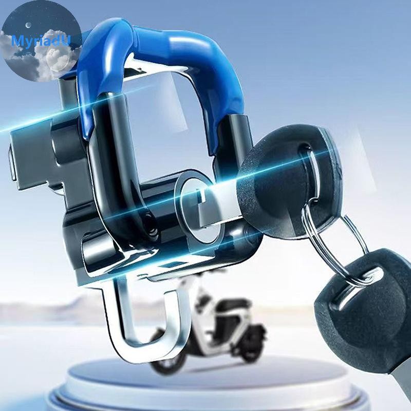 MyriadU Motorcycle Helmet Lock Anti-Theft Bicycle Helmet Security Locks ...