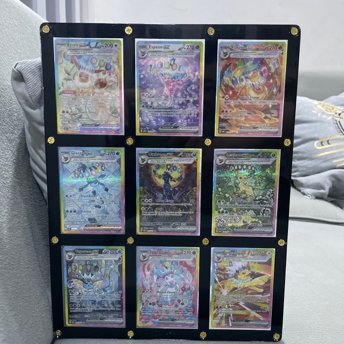 TCG SAR Eevee evolution pokemon card set sv8a Festival Terastal ...