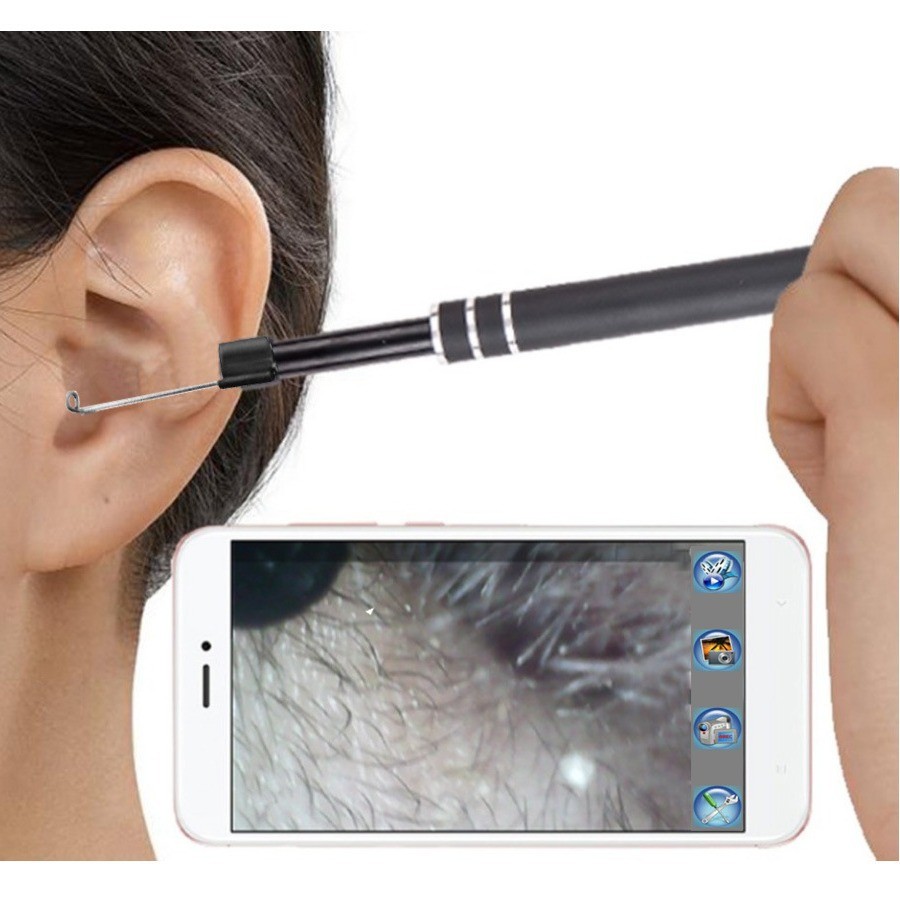 Visual Ear Scoop Endoscope Digital Visual Otoscope Visual Ear Picking ...