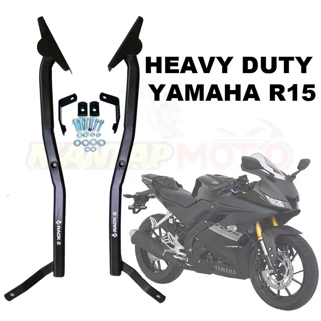YAMAHA R15 V1 V2 HEAVY DUTY RACK MONORACK FOR TOP BOX | Shopee Malaysia