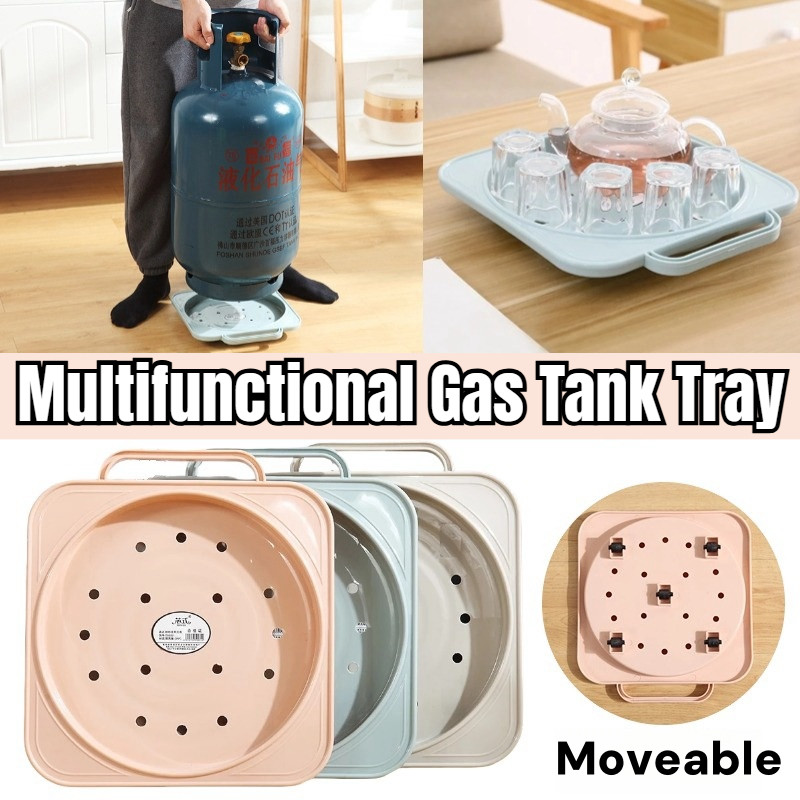 Gas Tank Trolley Heavy Duty Gas Tank Roller Base Gas Cylinder Tank ...