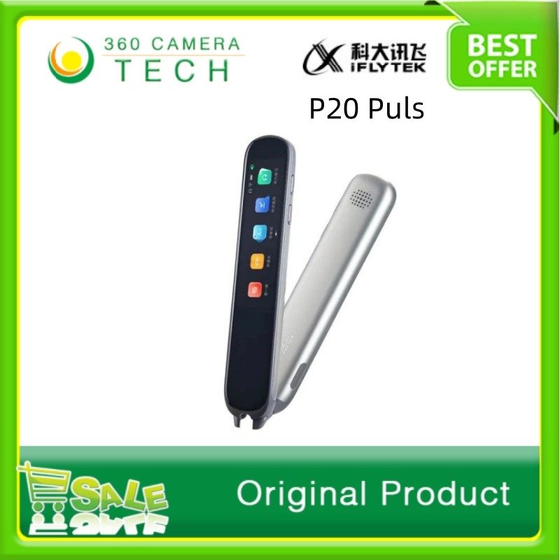 iFLYTEK P20 Plus AI translation pen, reading pen scanning pen for students to learn English ...