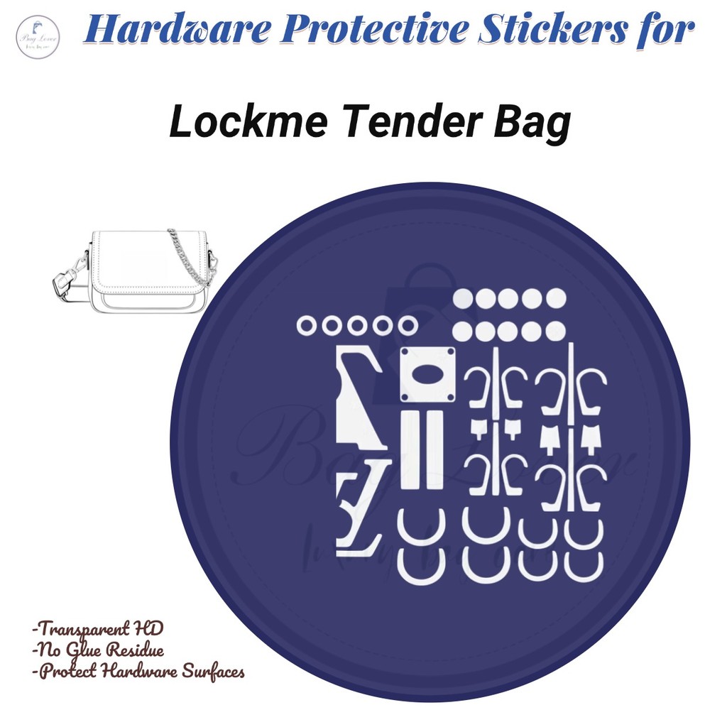 Bag Lover | Hardware Protection Sticker For Lockme Tender CrossBody Bag ...