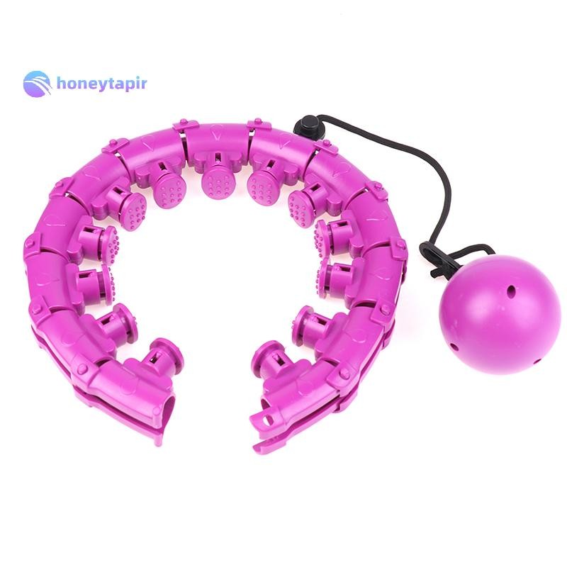 honeytapir Weighted Fit Exercise Circle Infinity Fitness Hoop With ...