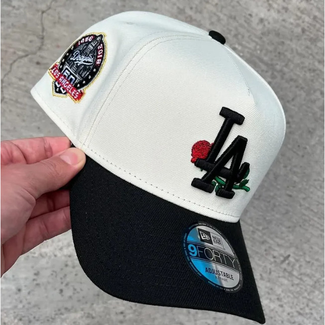 NEW ERA Los Angeles Dodgers Rose 60th Anniversary of Chrome 9Forty A ...