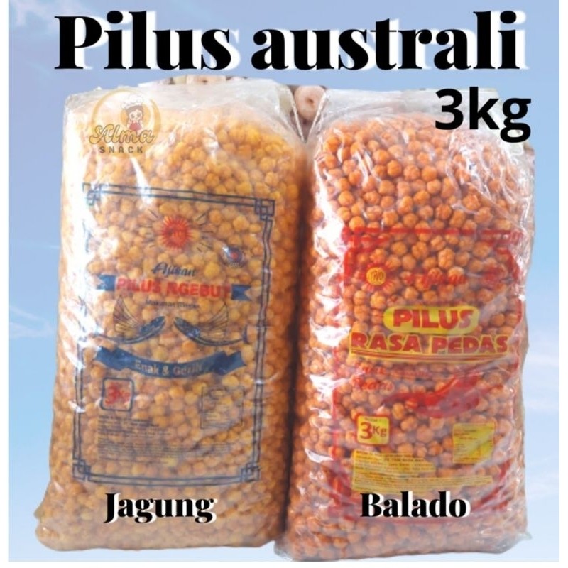 Pilus jagung Rasa pedas manis/ Original /harga borong untuk satu bal ...