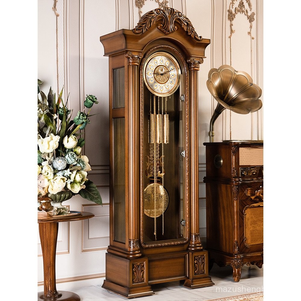German Hermler Movement Floor Clock Living Room Household American ...