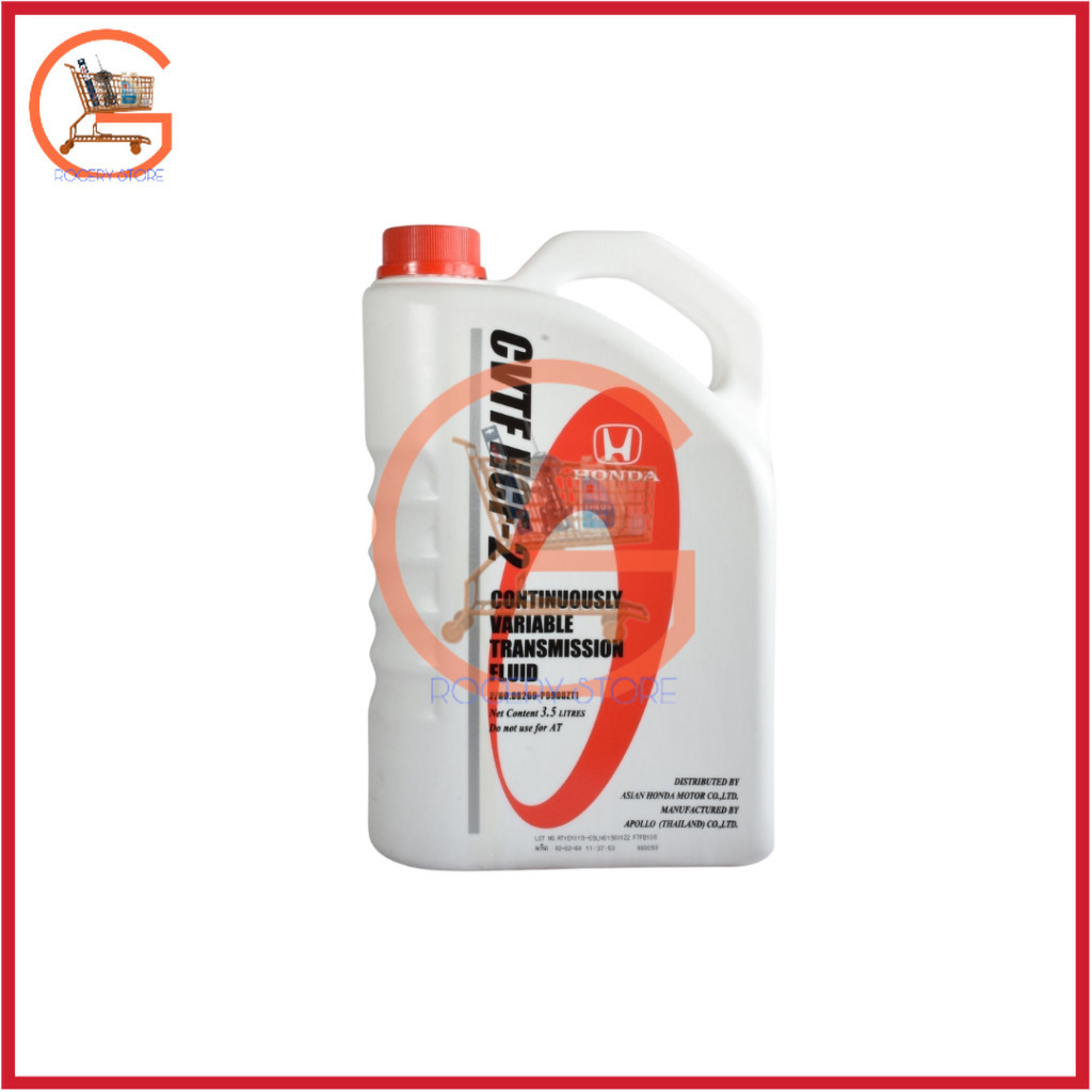 ORIGINAL HONDA HCF-2 (3.5L) CVT ATF GEAR OIL CITY T9A GM6 JAZZ GK T5A HRV T7A BRV TSA CRV TME 18 ...
