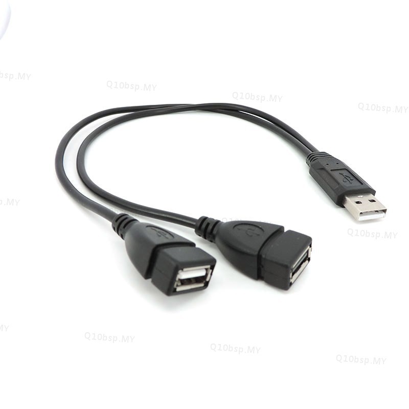 1 usb 2.0 male to 2 way female OTG splitter power data adapter DC ...