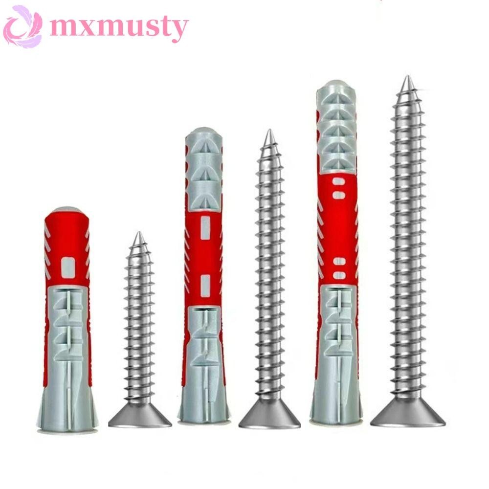 MXMUSTY Expansion Screw Plug, Cement Screw Rubber Plastic Expansion ...