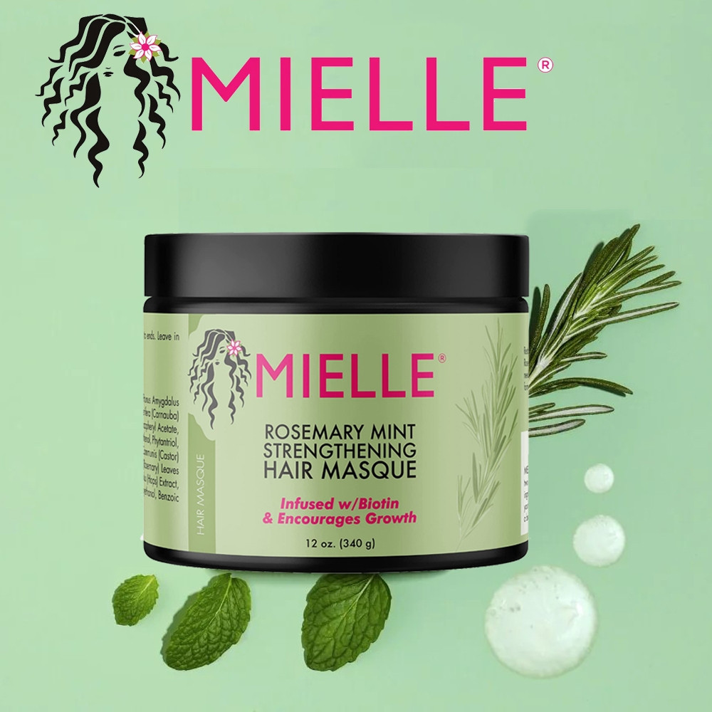 Mielle Hair Mask 340g, Mielle Organics Rosemary Hair Mask, Mint ...