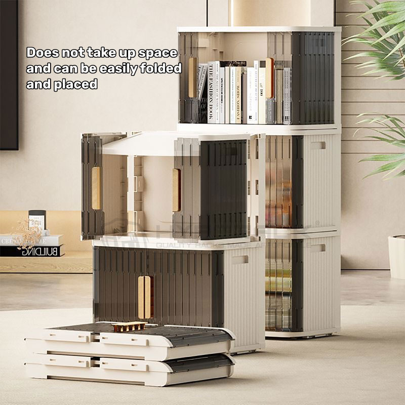 SUPERACK Foldable Storage Compartment Container Plastic Box Organizer ...