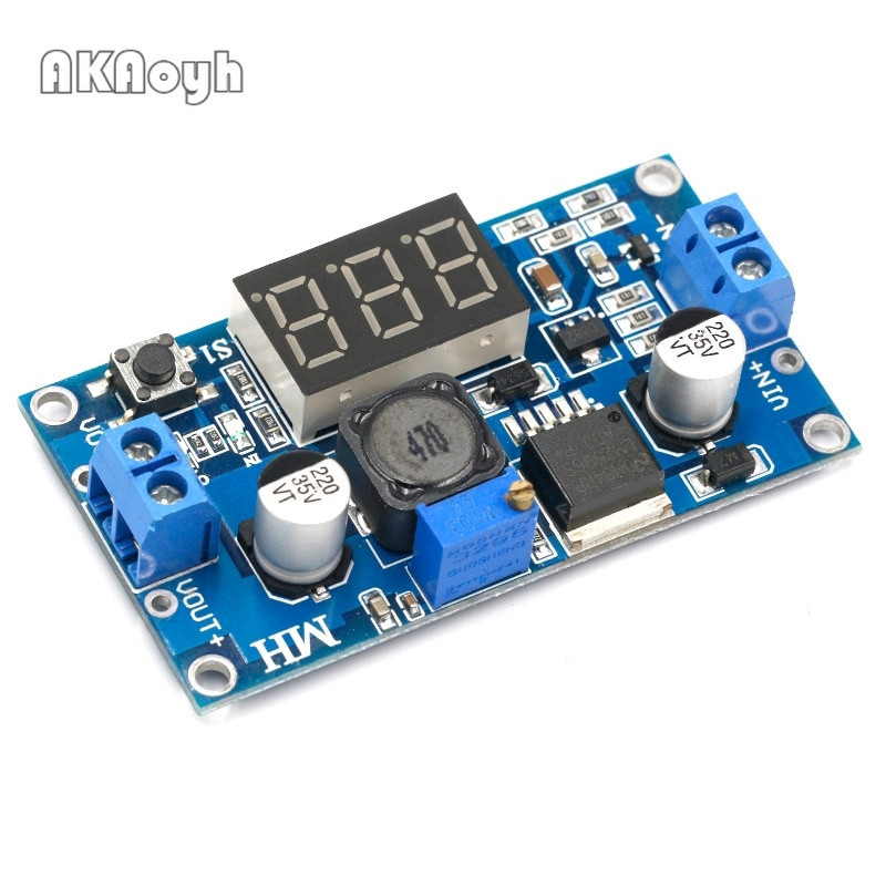DC-DC Buck Step Down Module LM2596 DC/DC 4.0~40V to 1.25-37V Adjustable Voltage Regulator With ...