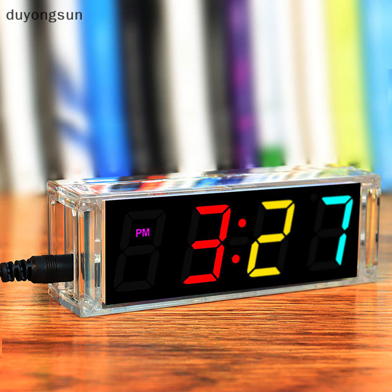 (duyongsun) LED Digital Clock Production Kit51 MCU DS1302 DIY ...