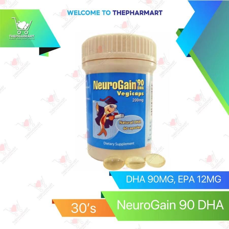 Neurogain Child 90DHA 200Mg 60's (Exp: 4/2025) | Shopee Malaysia
