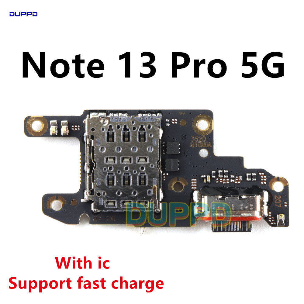 USB Board Charging Port Board USB Plug For Xiaomi Redmi Note 13 Pro 5G ...