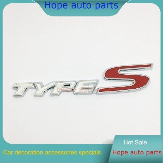 NEW 3D Metal TYPE S Logo Sticker Badge Car Side Rear Emblems For Honda ...