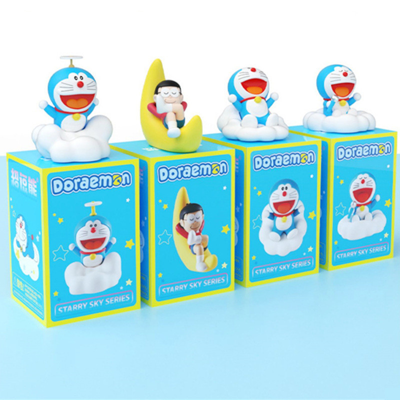 Genuine Doraemon Mystery Box Night Tour Starry Sky Series Nobita ...