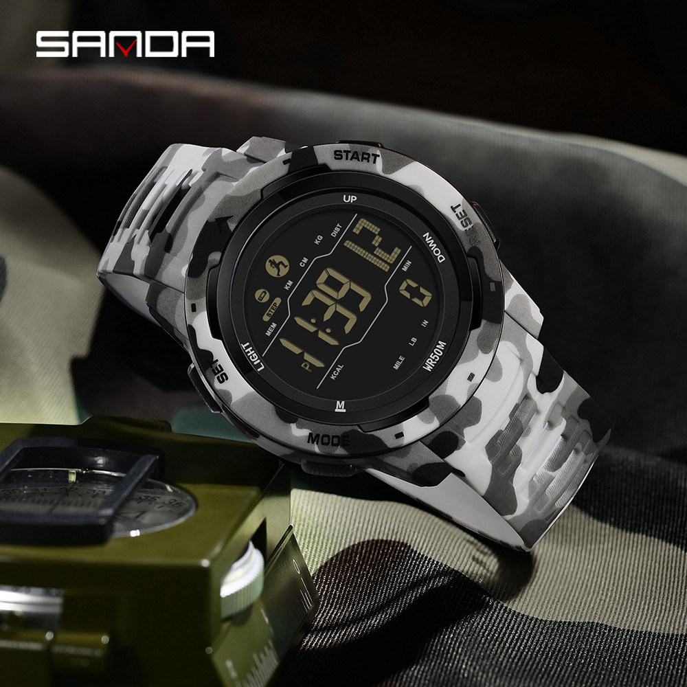 Sanda Multi functional Calorie Mileage Outdoor Waterproof Sports Men's ...