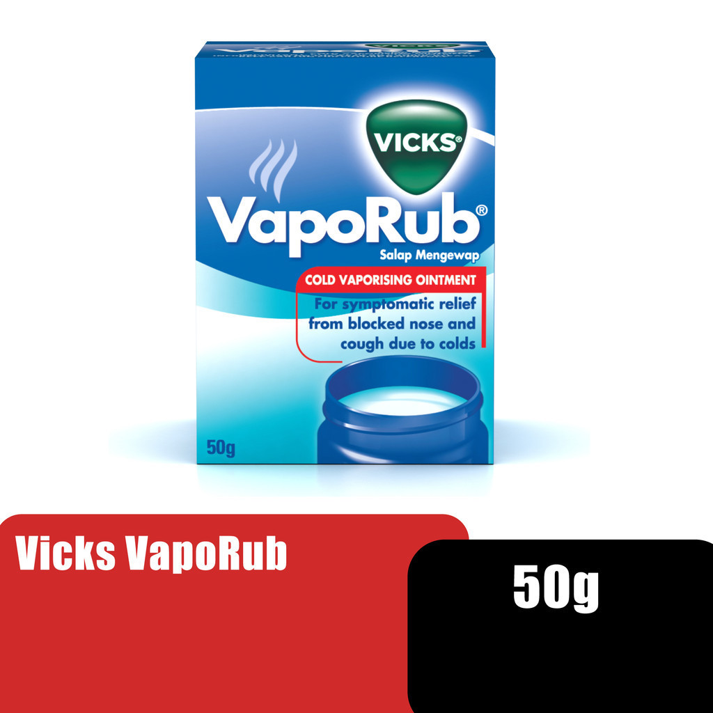Vicks VapoRub Balm (Viks Vaporub, Vapour Rub, Minyak Cengkih, Minyak ...