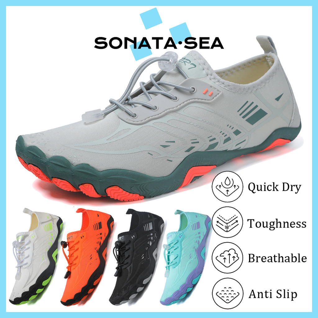 Unisex Anti Slip Hiking Shoes Quick Drying Beach Water Shoes Water ...