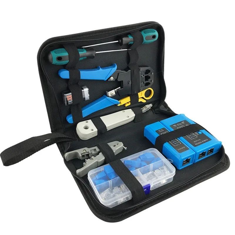 DWZ Computer Network Repair Tool Kit LAN Cable Tester Wire Cutter ...