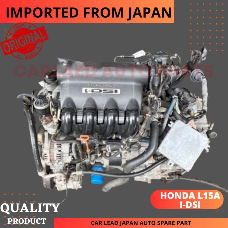 🇯🇵ORIGINAL HONDA JAZZ/CITY ENGINE KOSONG L15A VTEC/IDSI （GD6/GD8/GD3 ...