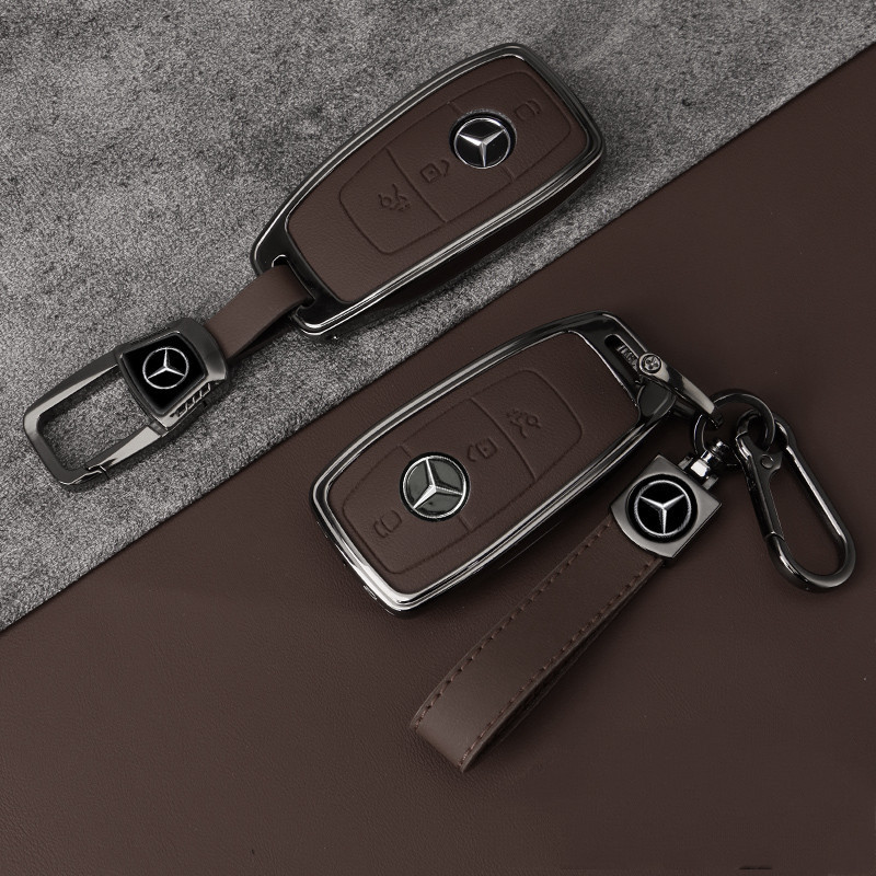 Zinc Alloy Car Key Case Car Key Cover For Mercedes Benz A C E S G Class ...