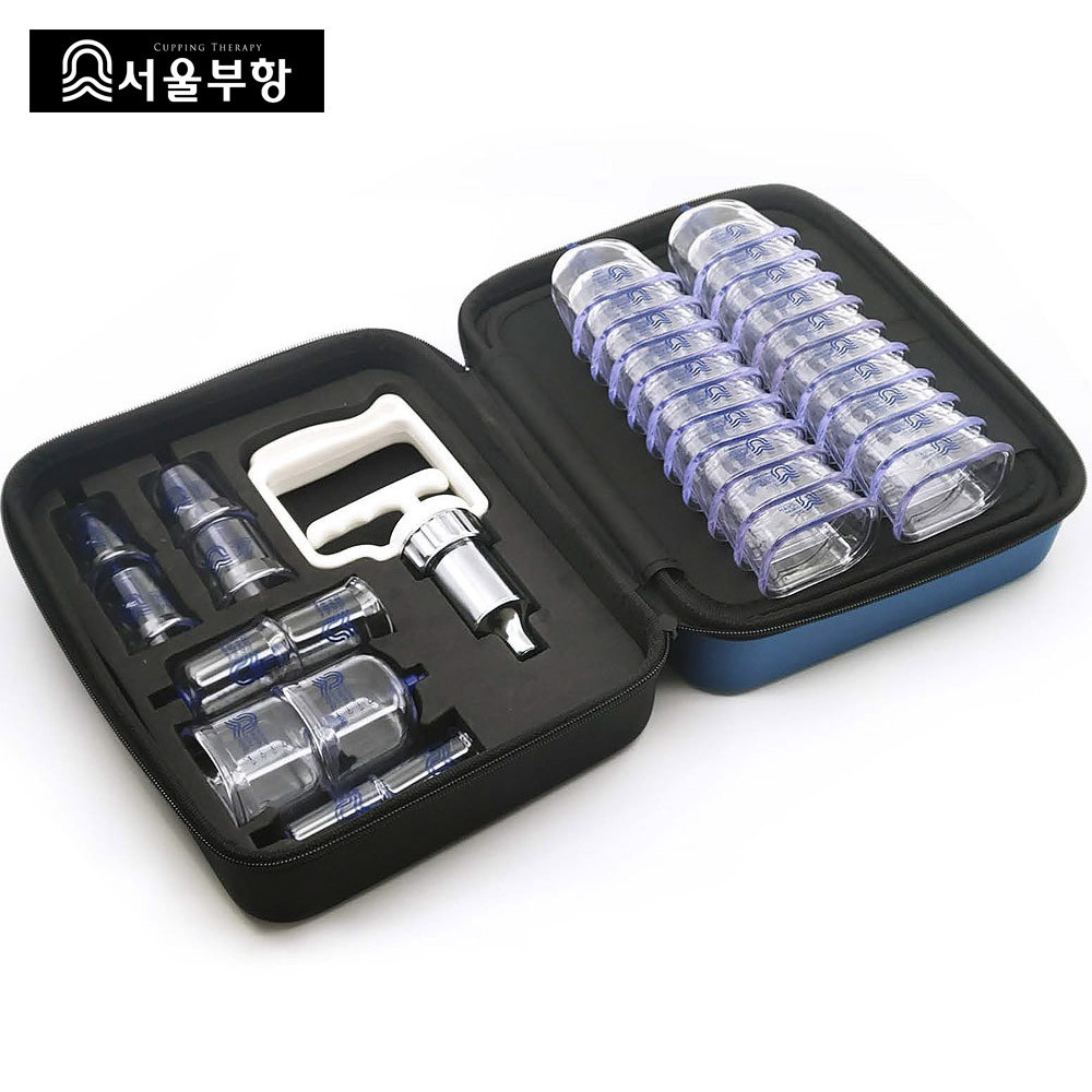 SEOUL Buhang Set 30 Cups Korea Tempered Cupping Therapy Body Healthy ...