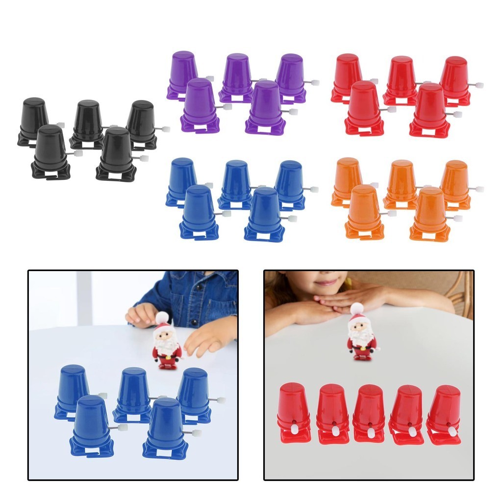 [fglmgu] 5 Pieces Wind Up Toy, Robot with Wind Up Legs, Replaceable ...