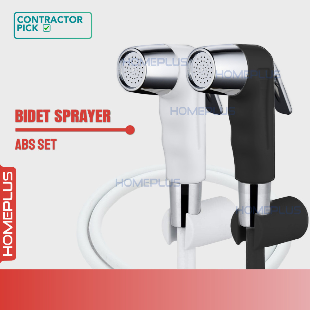 Homeplus ABS Plastic Hand Held Bidet Sprayer Bathroom Shower Toilet ...